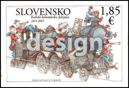 Czechia – Slovakia – 150th train anniversary – Joint Stamp Issues